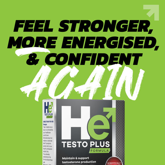 He Testo Plus Formula - 30 Tablets – hemenshealth